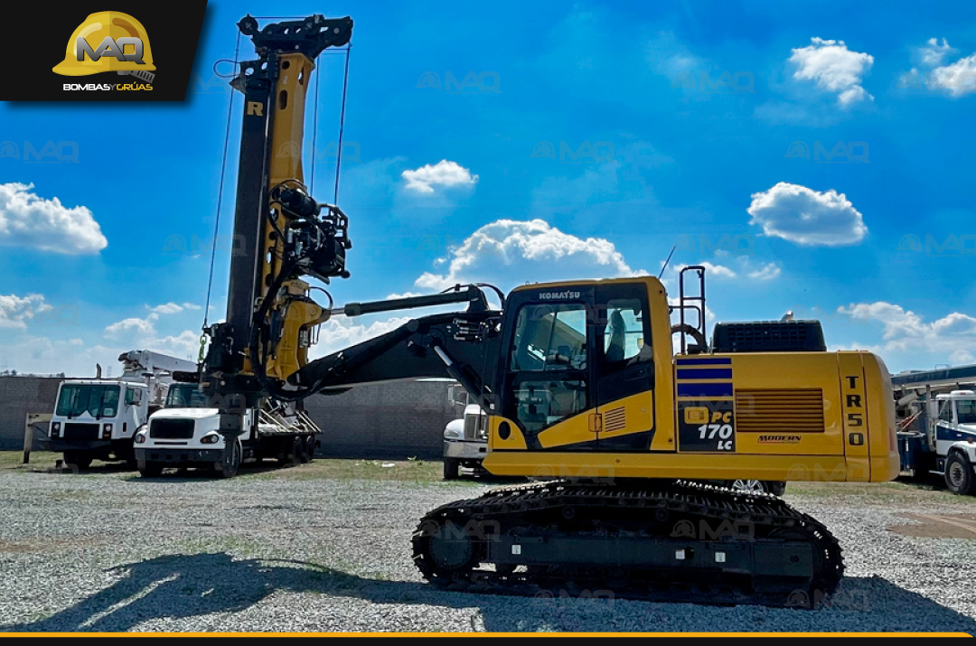 Perforadora Komatsu Pc170 Lc 11 Tr50 Maq Bombas Y Grúas Maquinaria