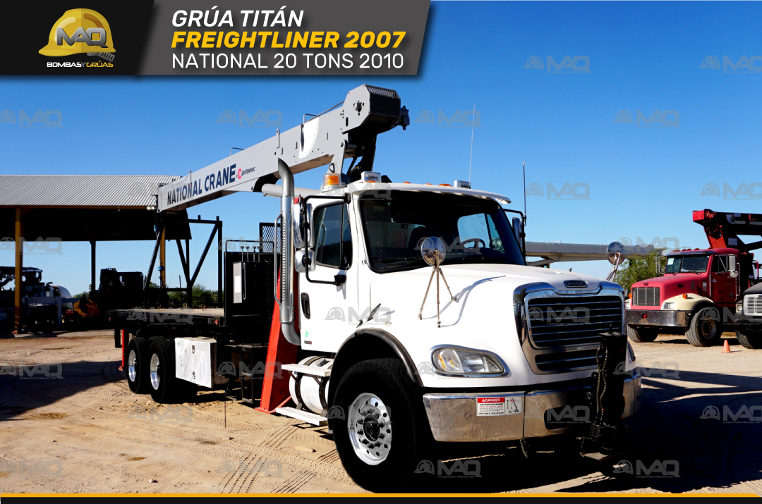 GRÚA TITÁN FREIGHTLINER 20 TONS 2010 | MAQ SALE | Venta